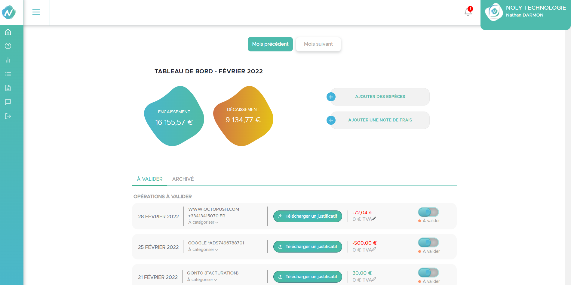 Noly Compta : Avis, Prix & Alternatives | Appvizer
