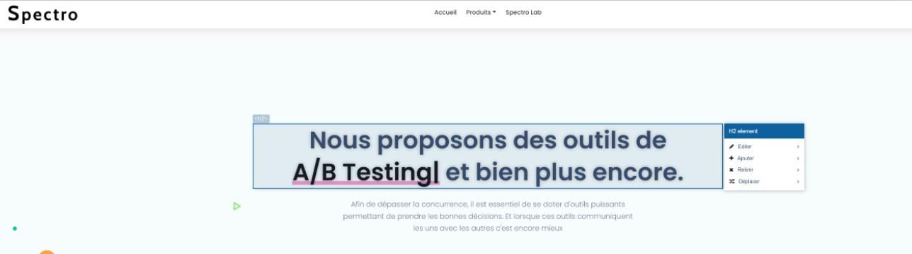 Spectro UX : Avis, Prix & Alternatives | Appvizer