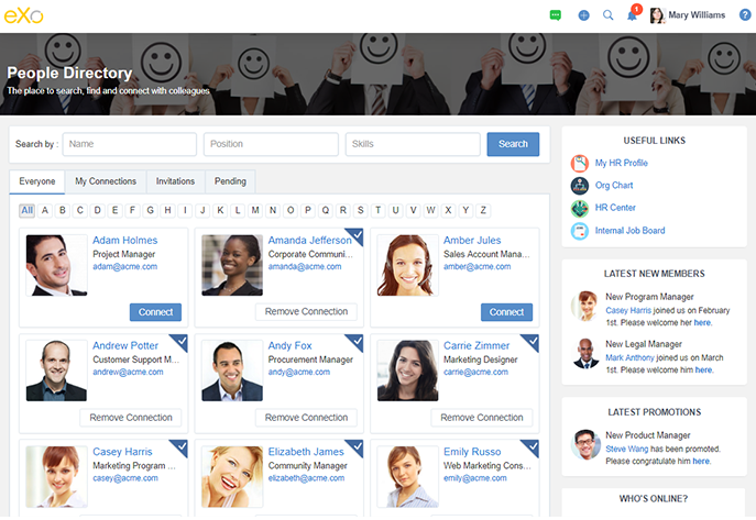 eXo Platform : Réseau Social d'Entreprise (RSE) Open Source, plateforme collaborative - Avis et prix