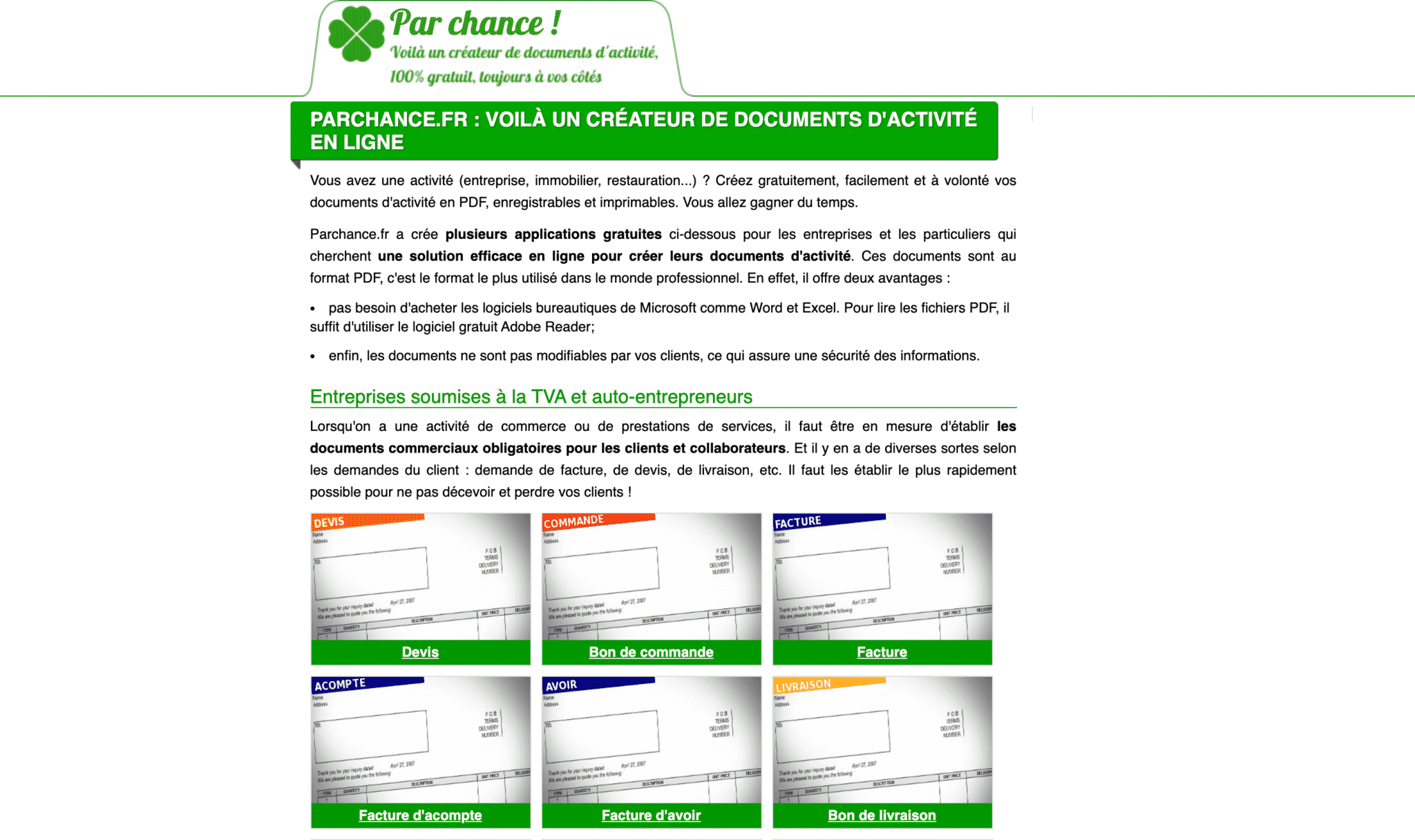 Par Chance : Avis, Tarifs & Fonctionnalités | Appvizer