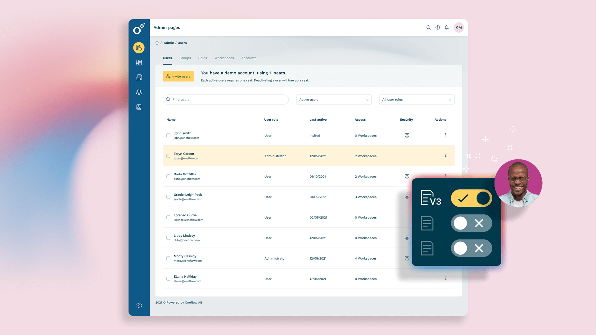 Oneflow : Avis, Tarifs & Fonctionnalités | Appvizer
