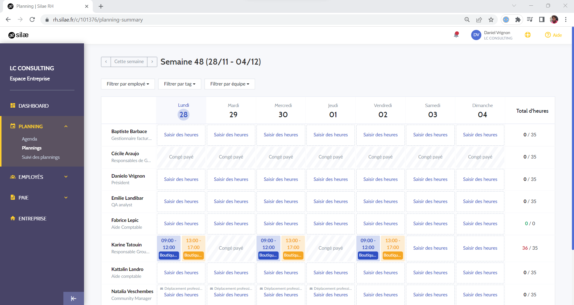 Silae RH : Avis, Prix & Alternatives | Appvizer